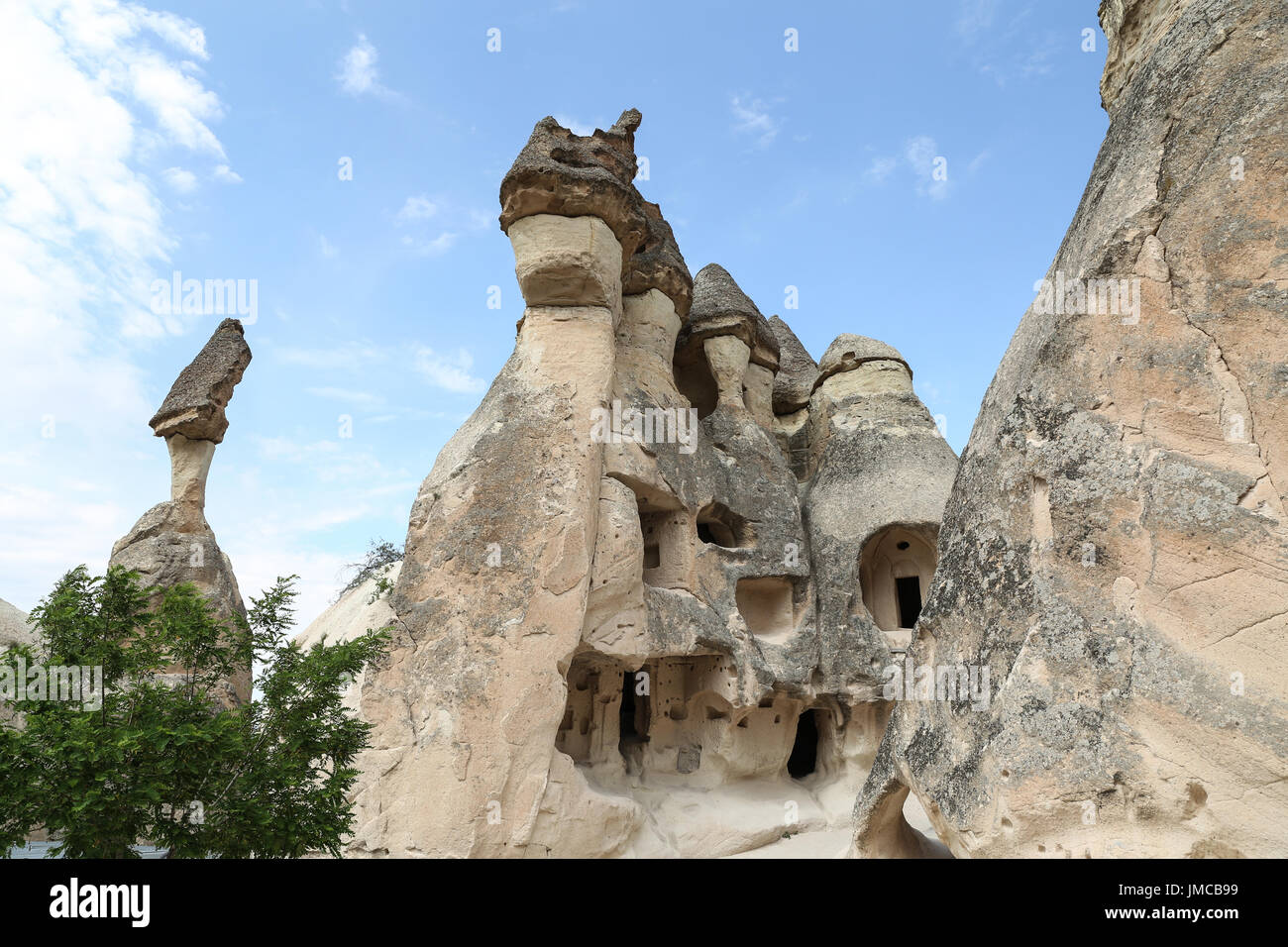 Rock Formations in Pasabag Monks Valley, Cappadocia, Turkey Stock Photo ...