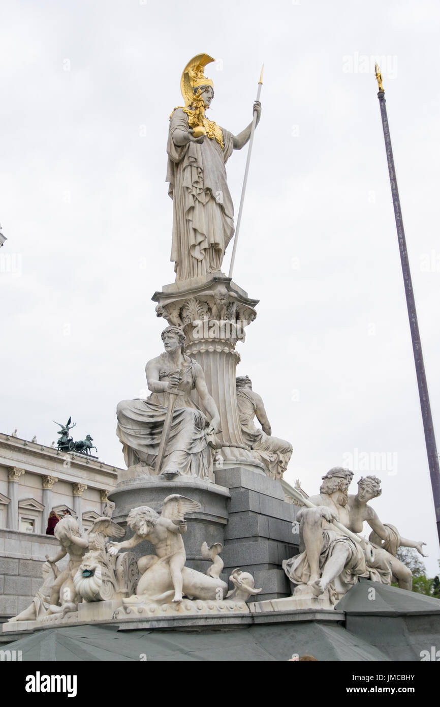 Statue - Vienna, Austria Stock Photo - Alamy