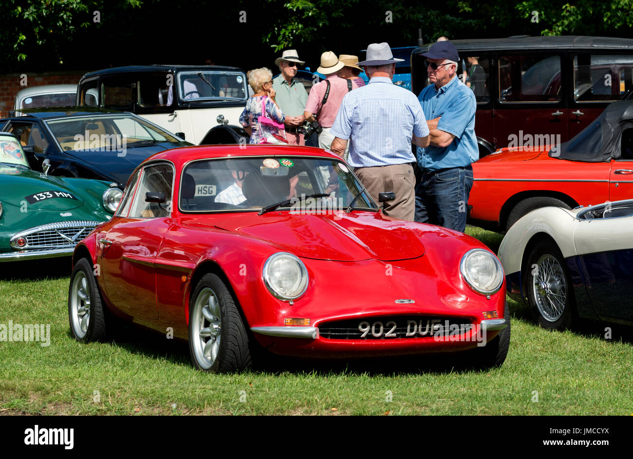 A Rochdale Olympic car at the Classic Car Show, Inkberrow village ...