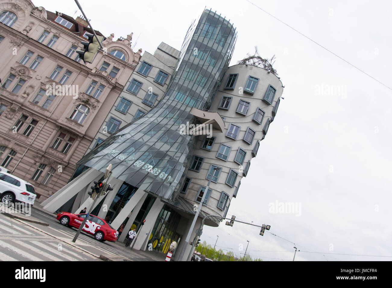 Prague Dancing Building - Prague, Czech Republic Stock Photo - Alamy