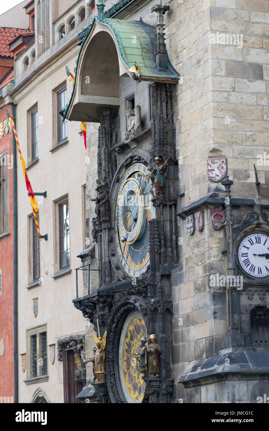 Czech clock hi-res stock photography and images - Alamy