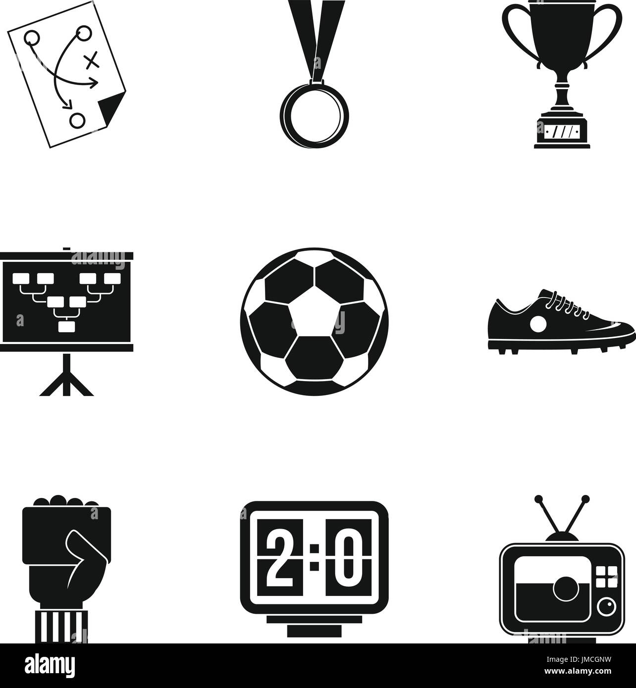 Foot placement Stock Vector Images - Alamy