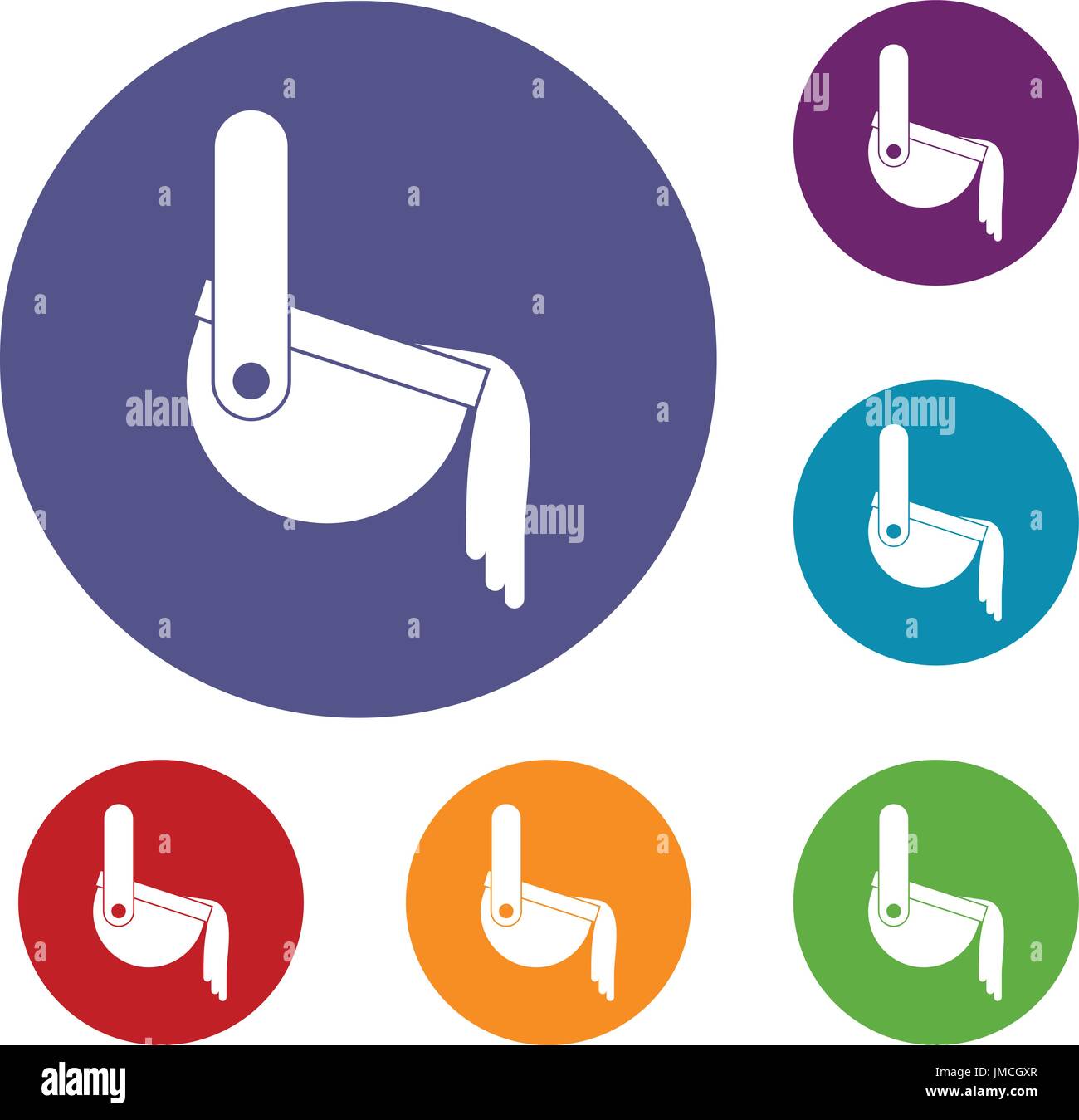 Molten steel poured Stock Vector Images - Alamy