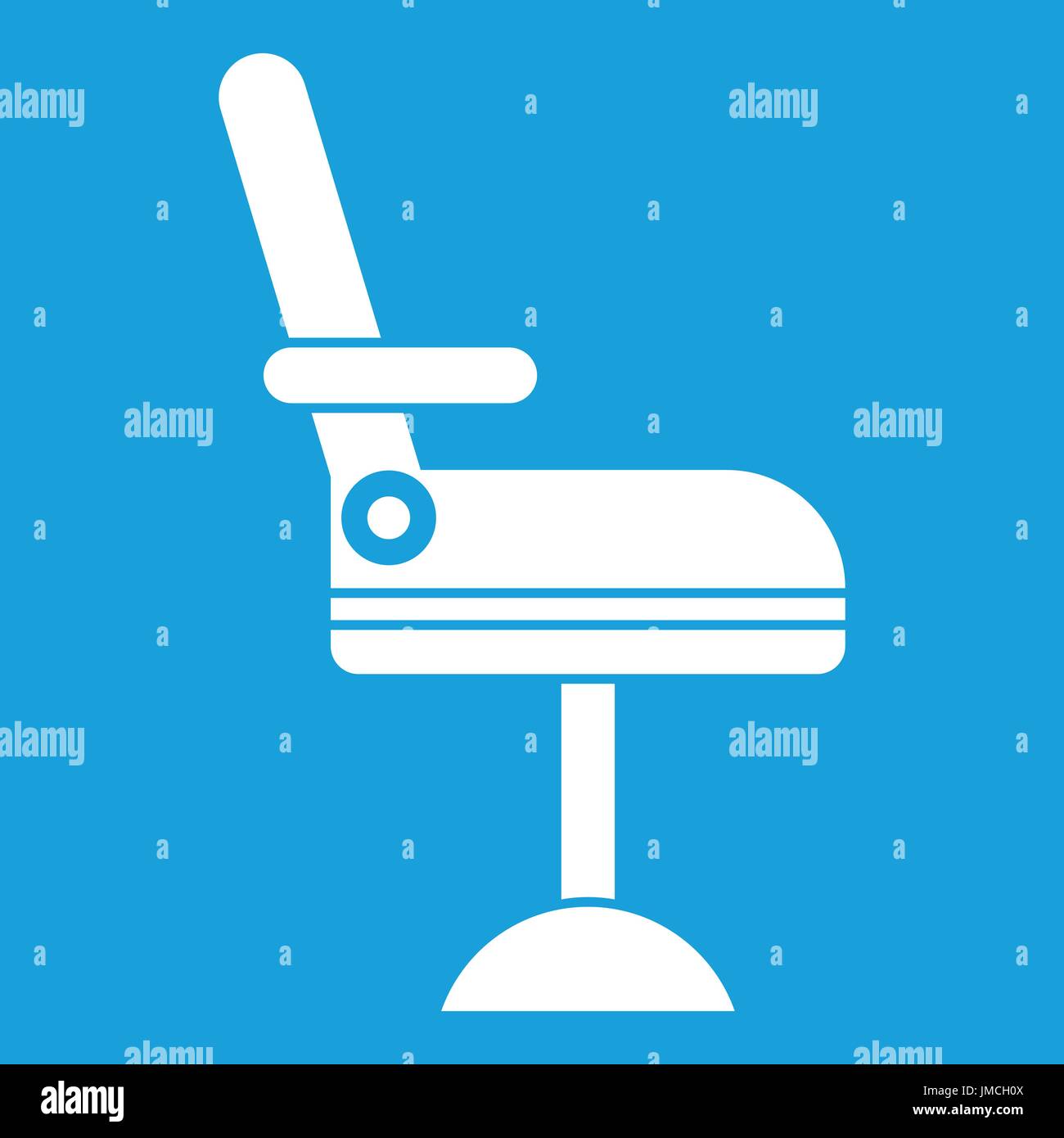 Chair icon white Stock Vector Image & Art - Alamy