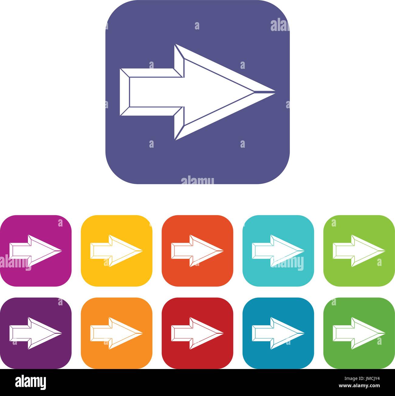 Pointer icons set Stock Vector Image & Art - Alamy