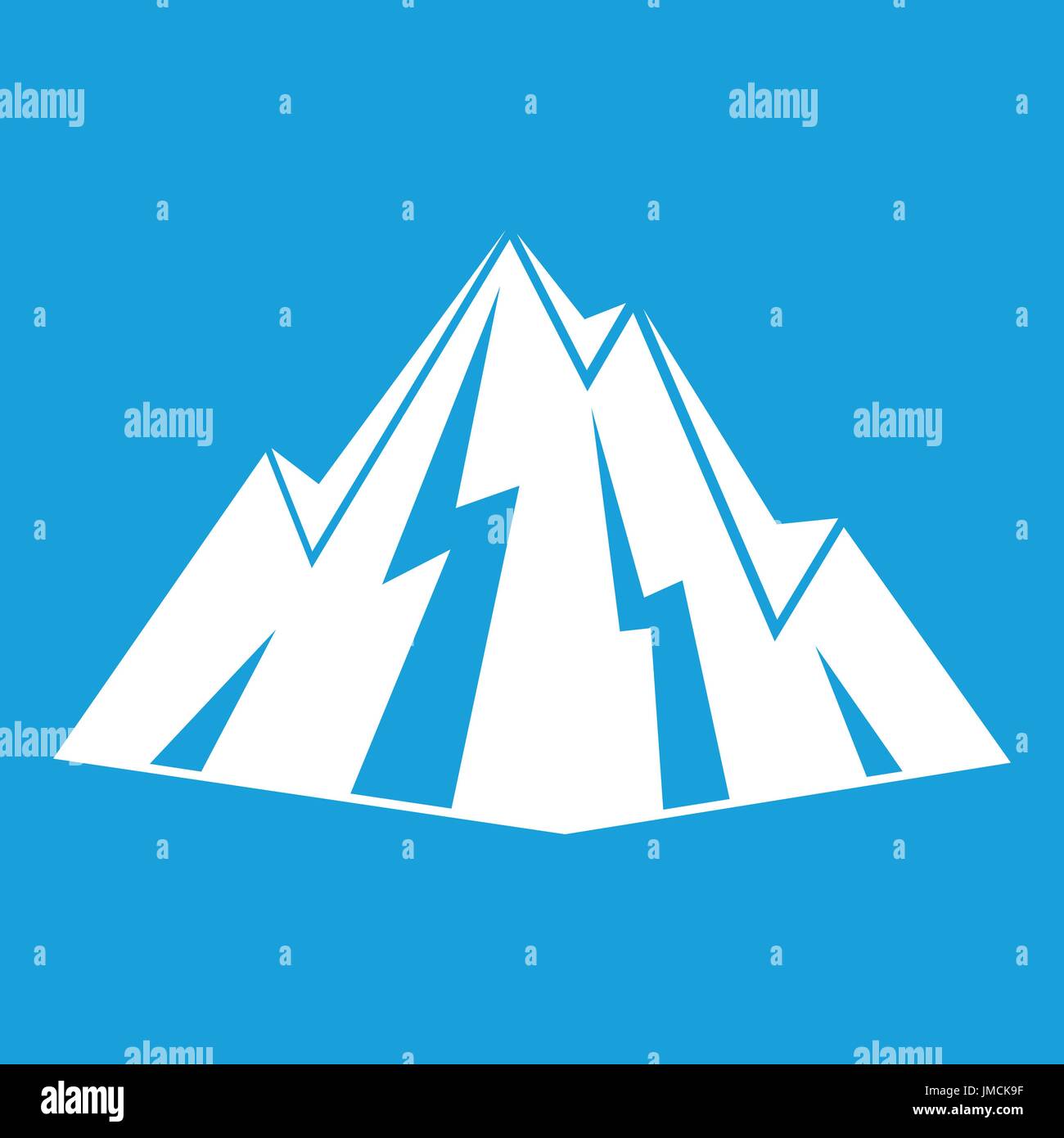 Rock icon white Stock Vector Image & Art - Alamy