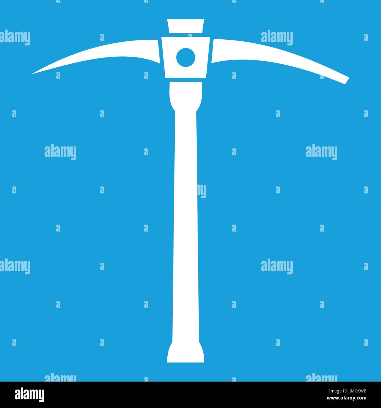 Pick icon white Stock Vector Image & Art - Alamy