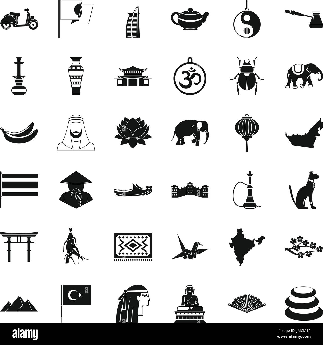 Tajmahal hotel Stock Vector Images - Alamy