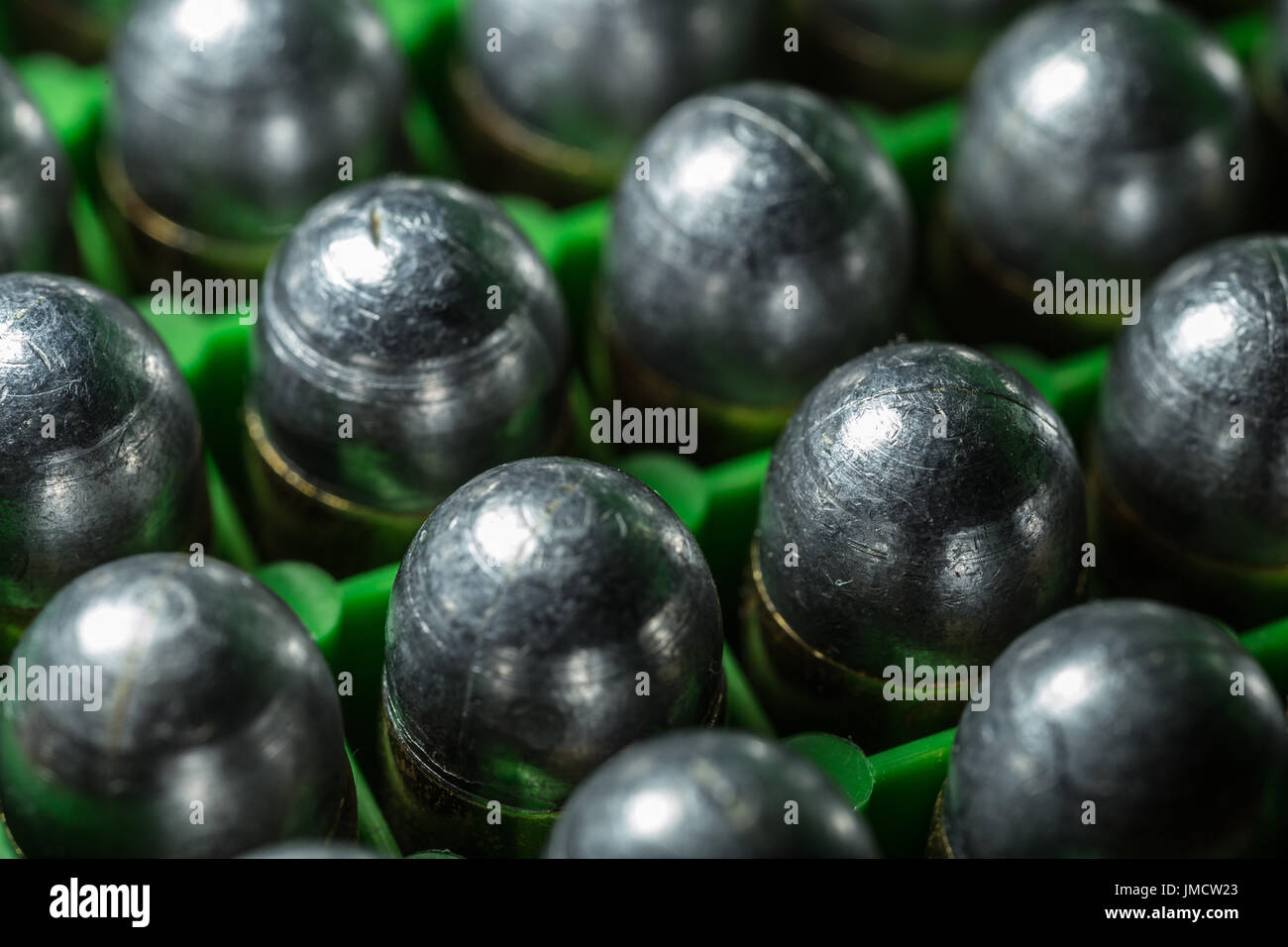 Lead Cast 9mm Bullets Stock Photo - Alamy