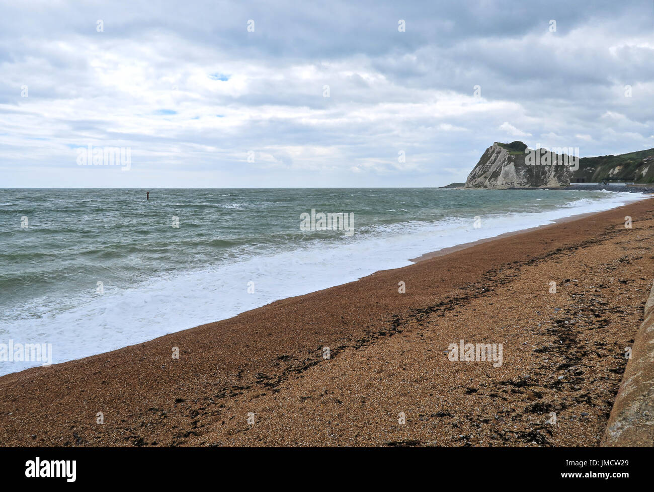 Shakespeare beach, Dover, Kent. Calm in the wild Stock Photo - Alamy