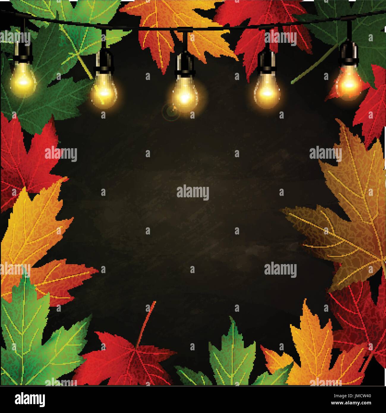 Asphalt leaves Stock Vector Images - Alamy