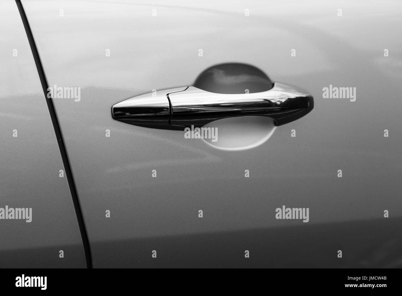 Black car door handle hi-res stock photography and images - Alamy
