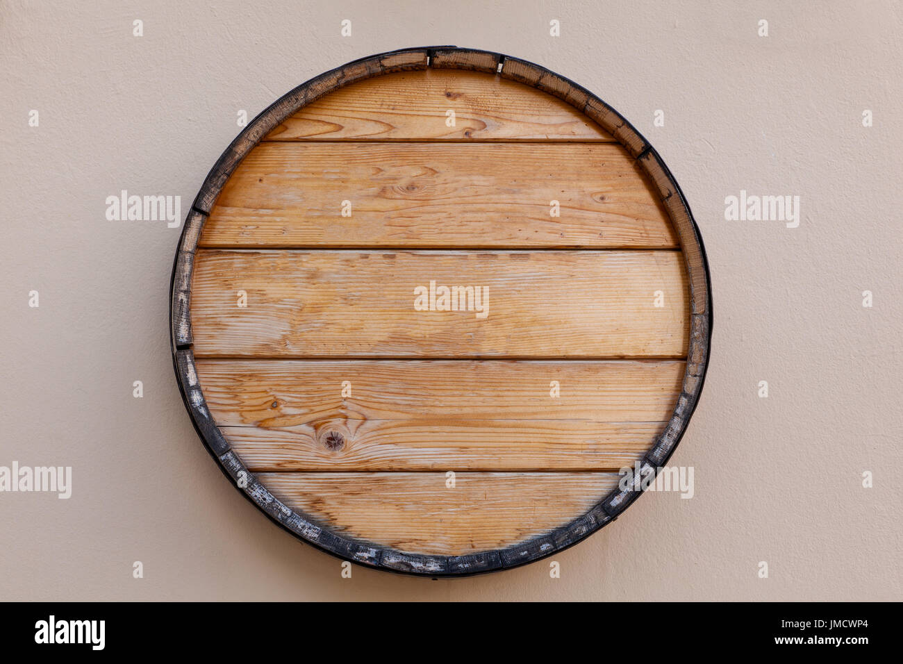 Rustic barrel top hi-res stock photography and images - Alamy