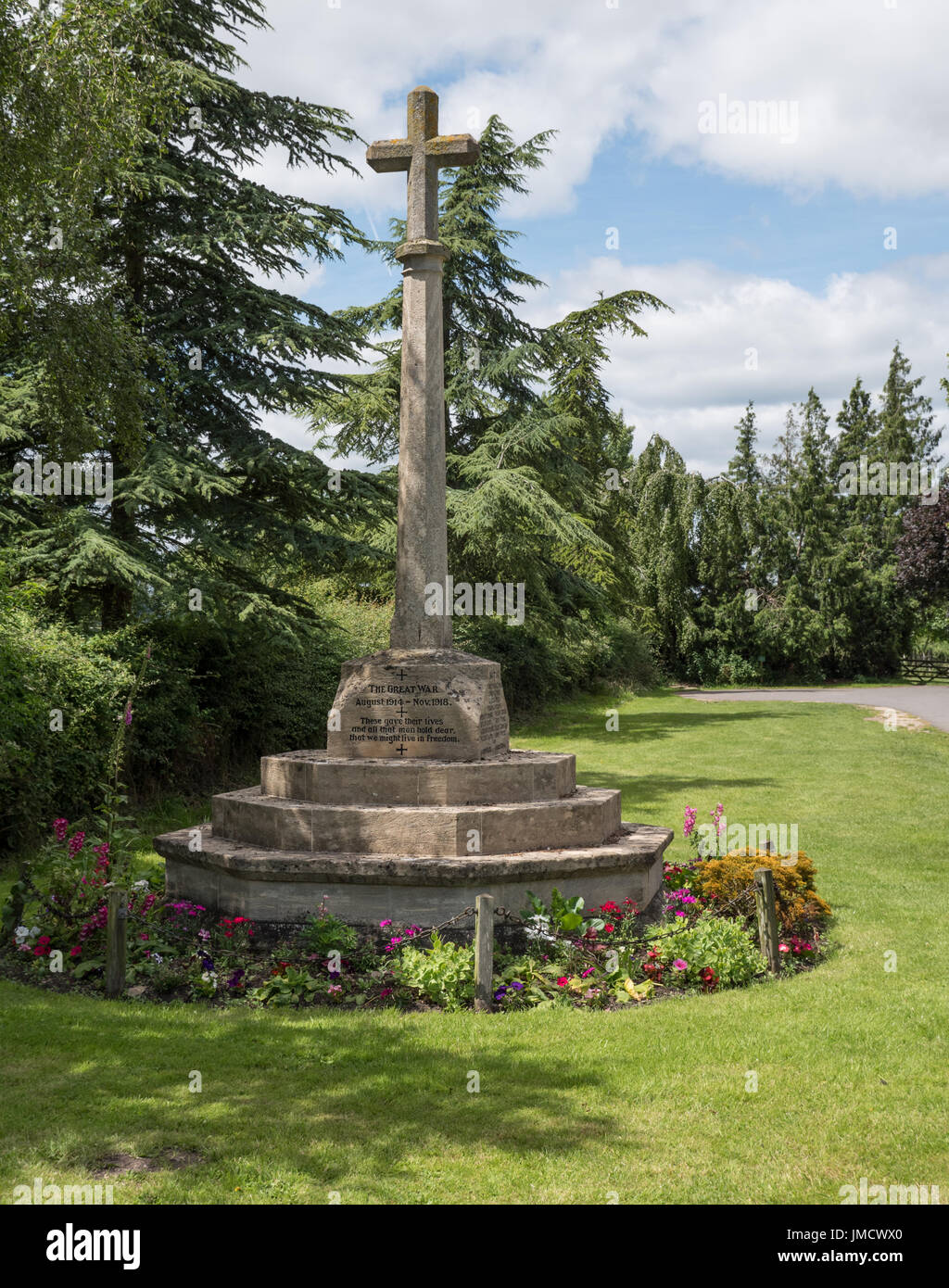 War memorial at Frampton on Severn, Gloucestershire, England, United ...