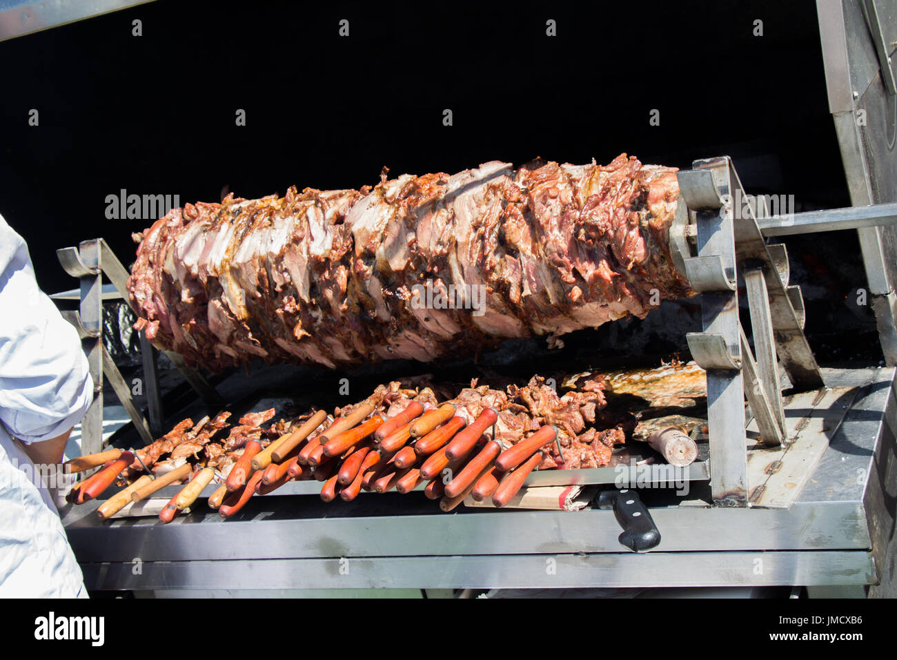 Meat dish made in traditional Turkish style Stock Photo - Alamy