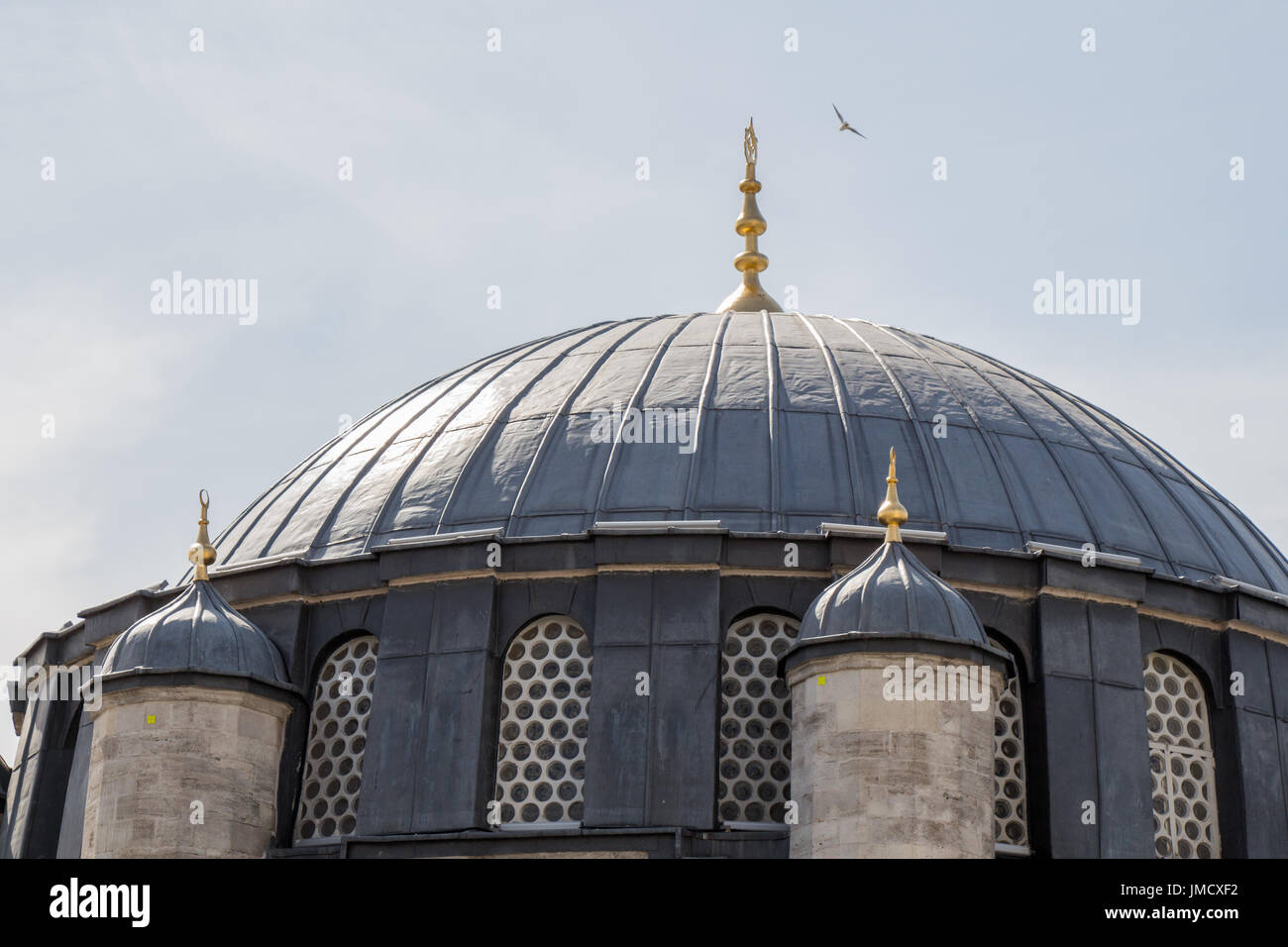Outer view of dome in Ottoman architecture in, Istanbul, Turkey Stock ...