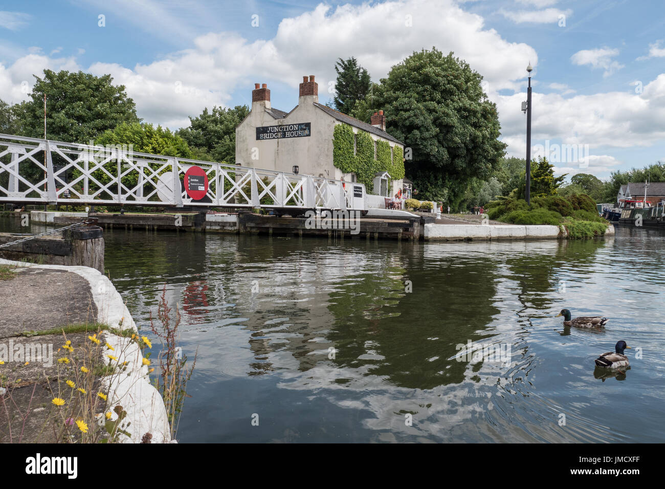 Saul Junction where the Gloucester, Sharpness and Stroudwater canals ...