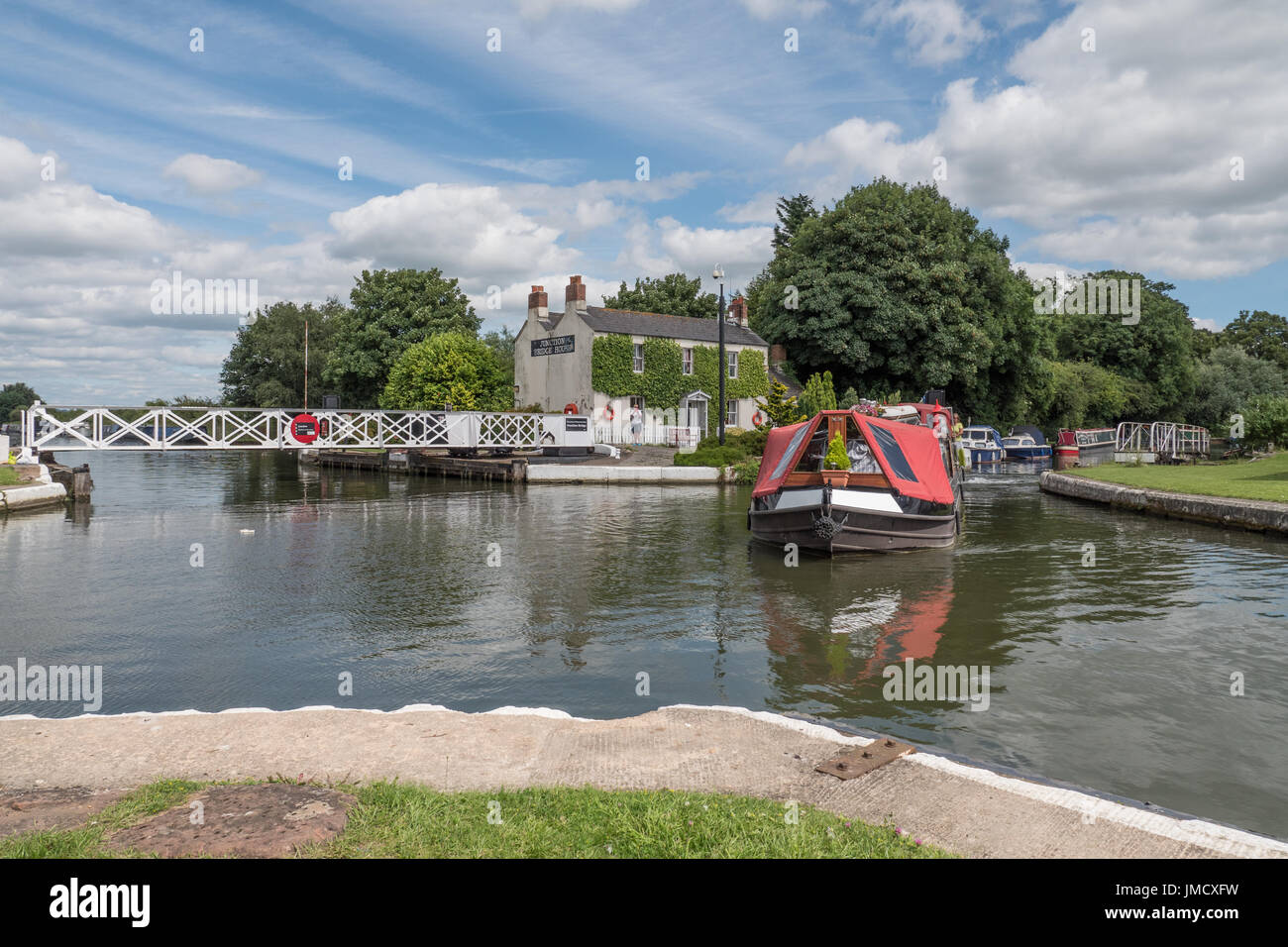Saul Junction where the Gloucester, Sharpness and Stroudwater canals ...