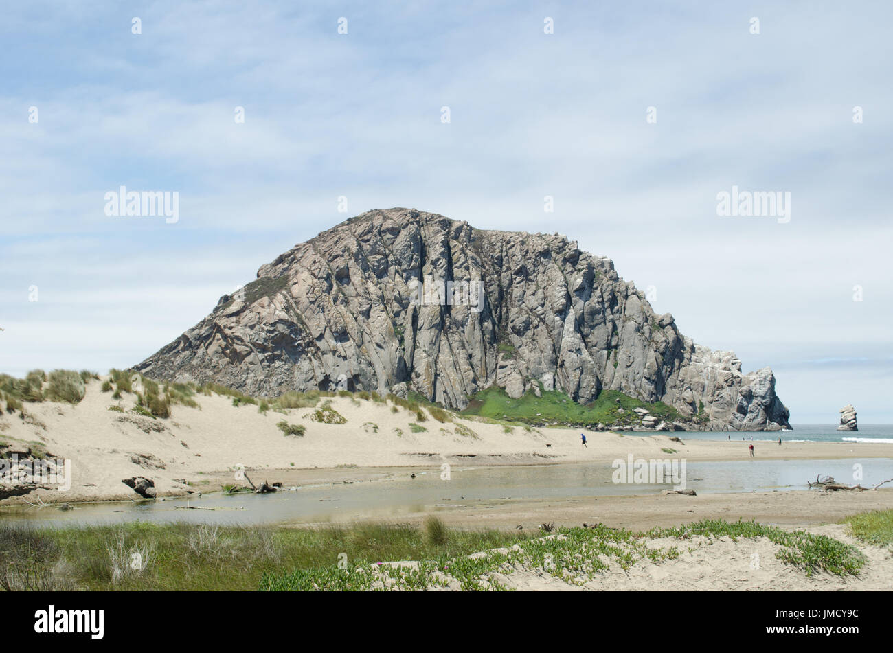 Morro Rock, Morro Bay California Stock Photo - Alamy