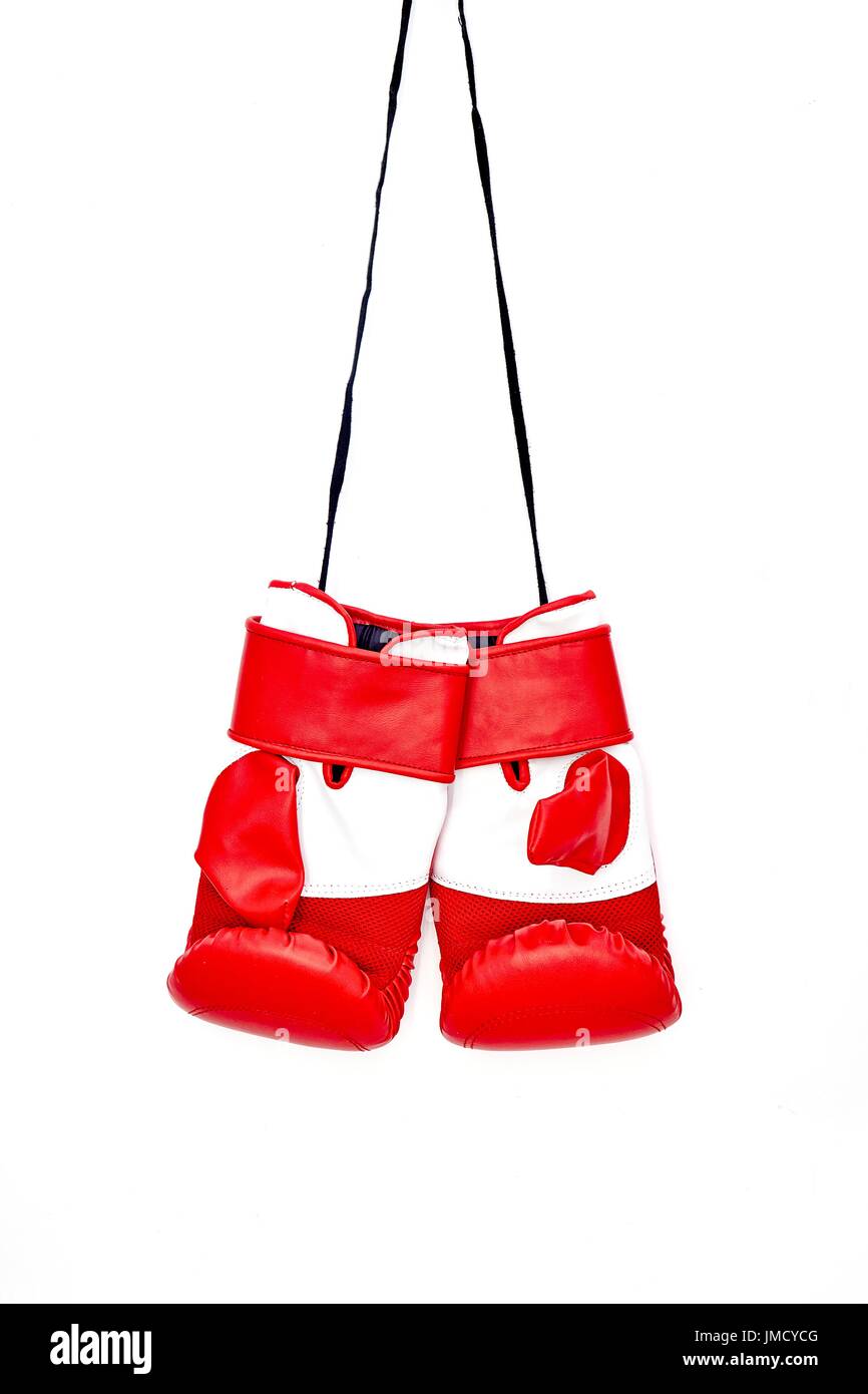 A studio photo of boxing gloves Stock Photo - Alamy