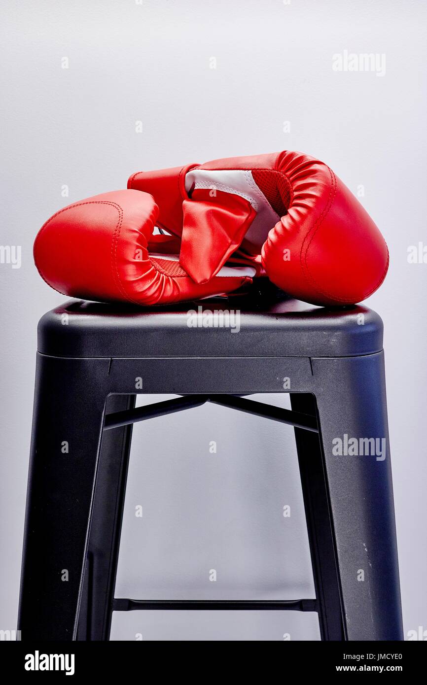 A studio photo of boxing gloves Stock Photo - Alamy