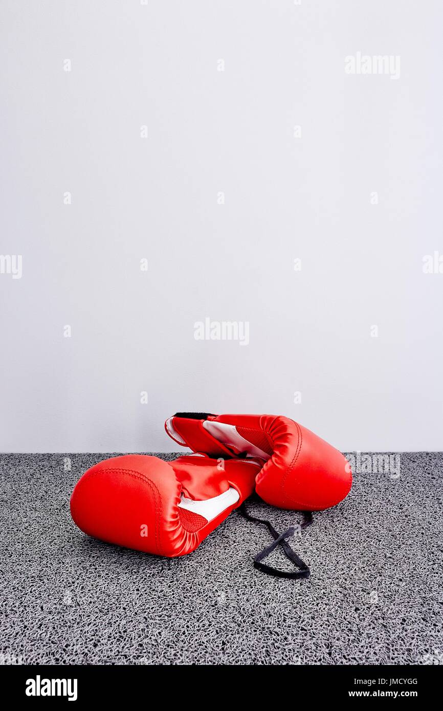 A studio photo of boxing gloves Stock Photo - Alamy