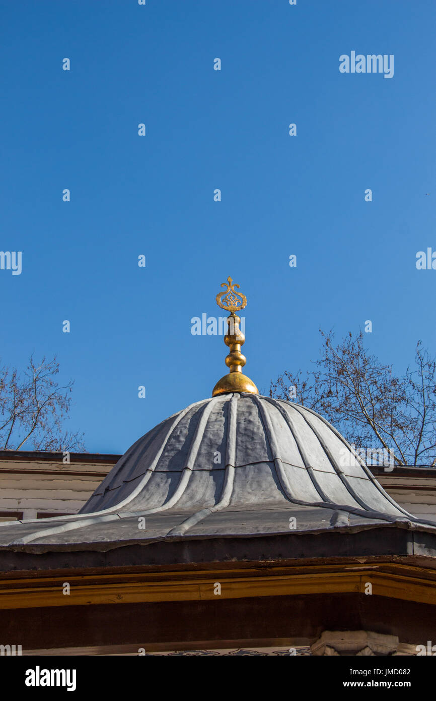 Outer view of dome in Ottoman architecture in, Istanbul, Turkey Stock ...