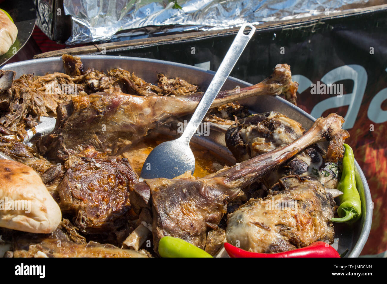 Meat dish made in traditional Turkish style Stock Photo - Alamy