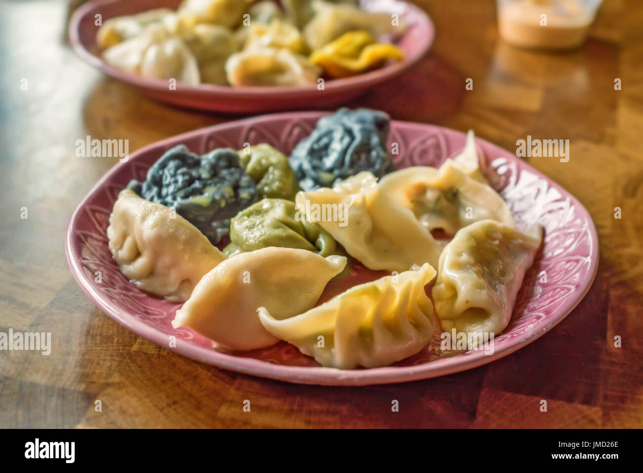 Variety of dumplings Stock Photo - Alamy