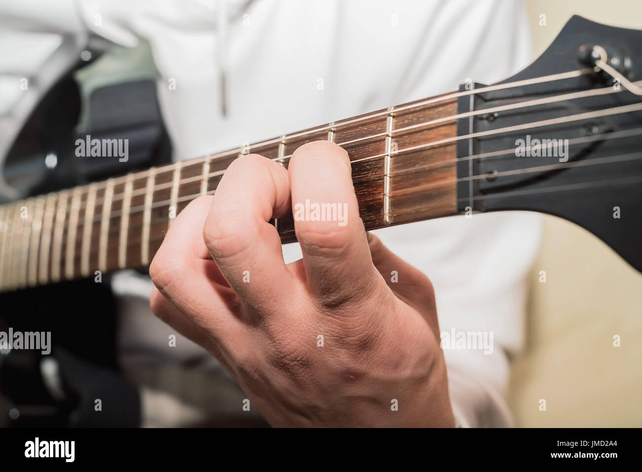 Man playing guitar Stock Photo - Alamy