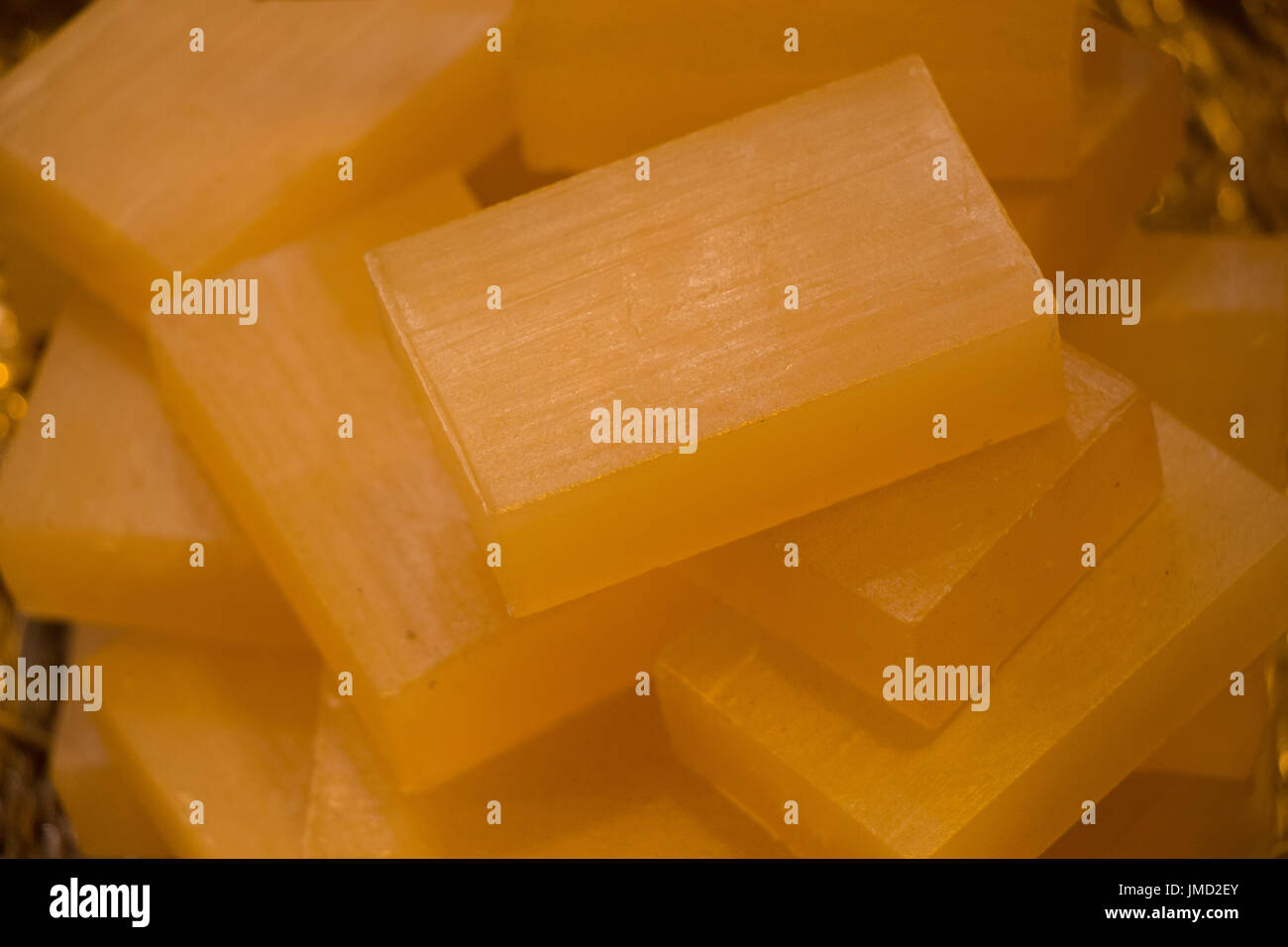 Collection of bars of fragrant hand made organic soap Stock Photo - Alamy