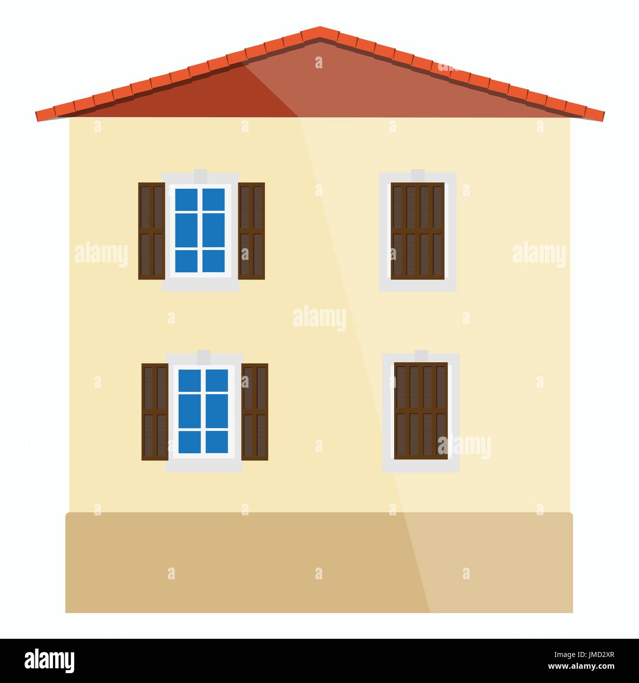 Traditional property europe Stock Vector Images - Alamy
