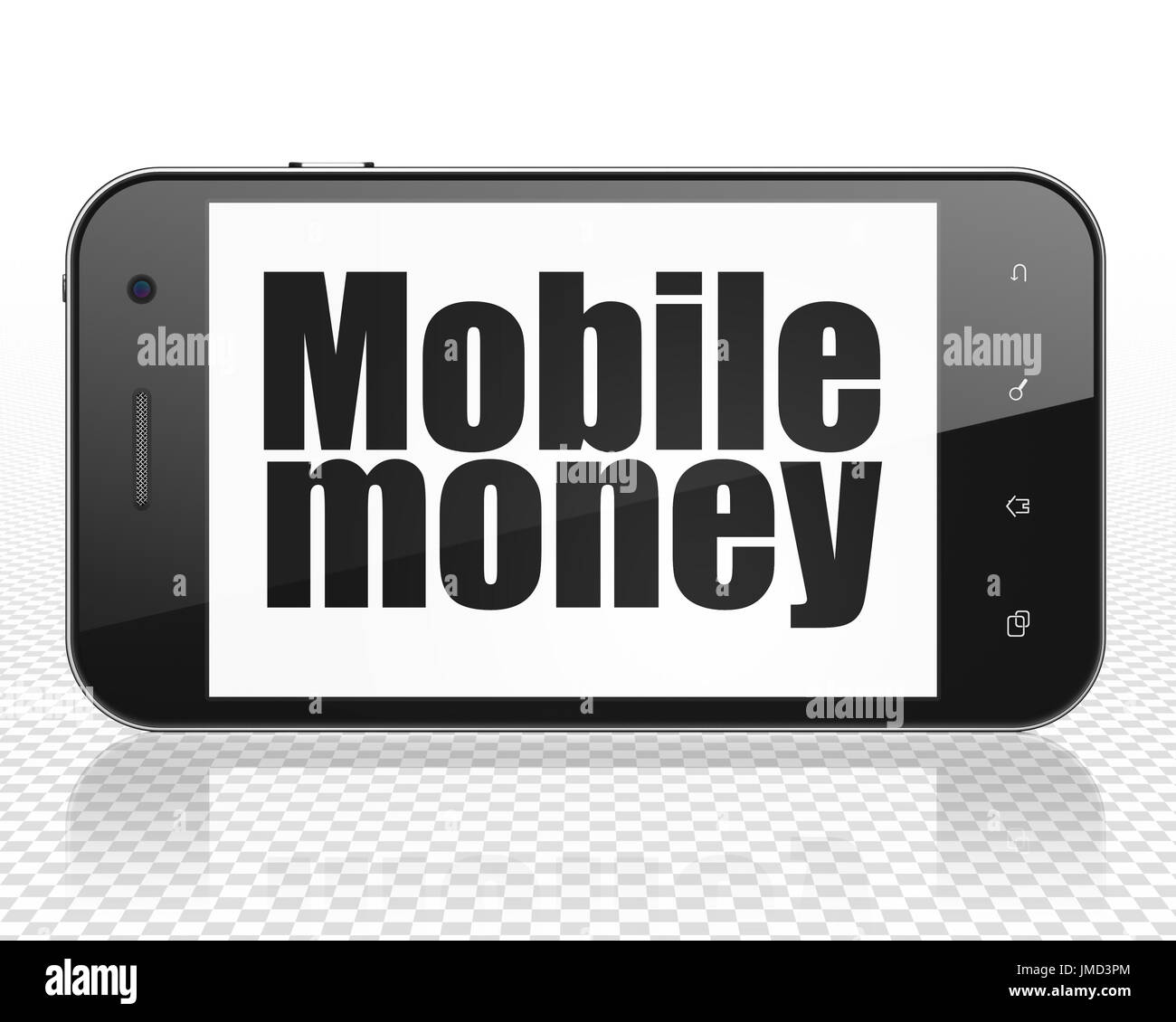 Money concept: Smartphone with Mobile Money on display Stock Photo - Alamy