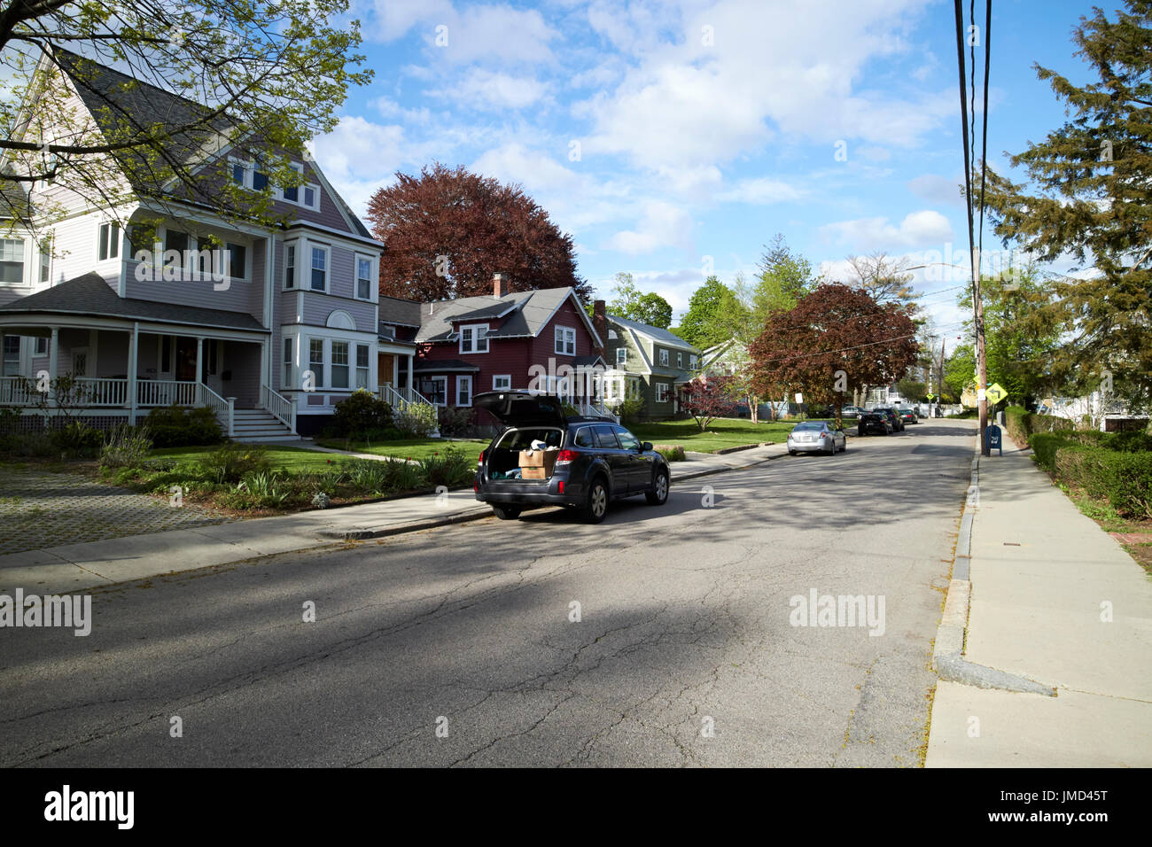 Boston neighbourhoods hi-res stock photography and images - Alamy