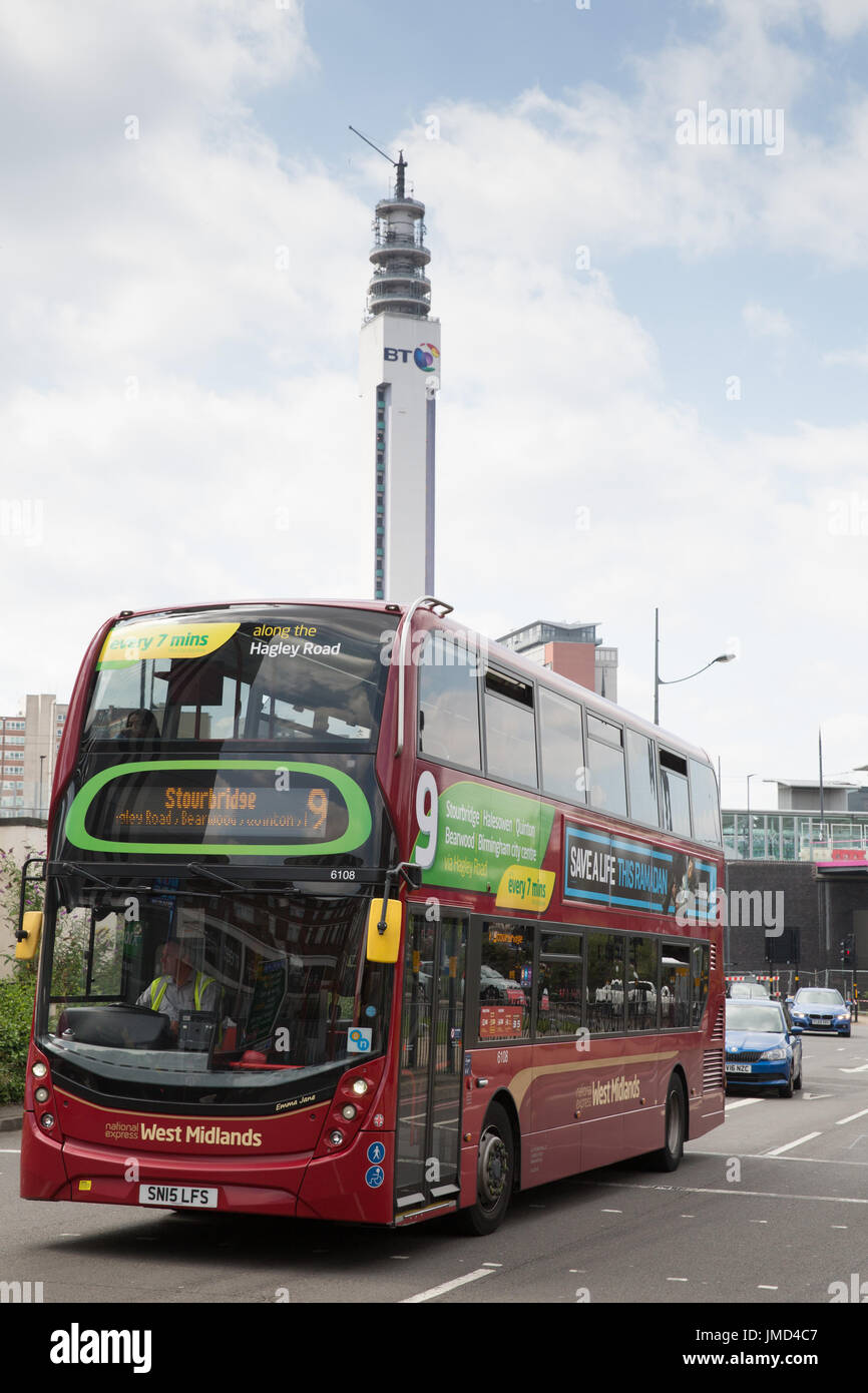 Birmingham bus hi-res stock photography and images - Alamy