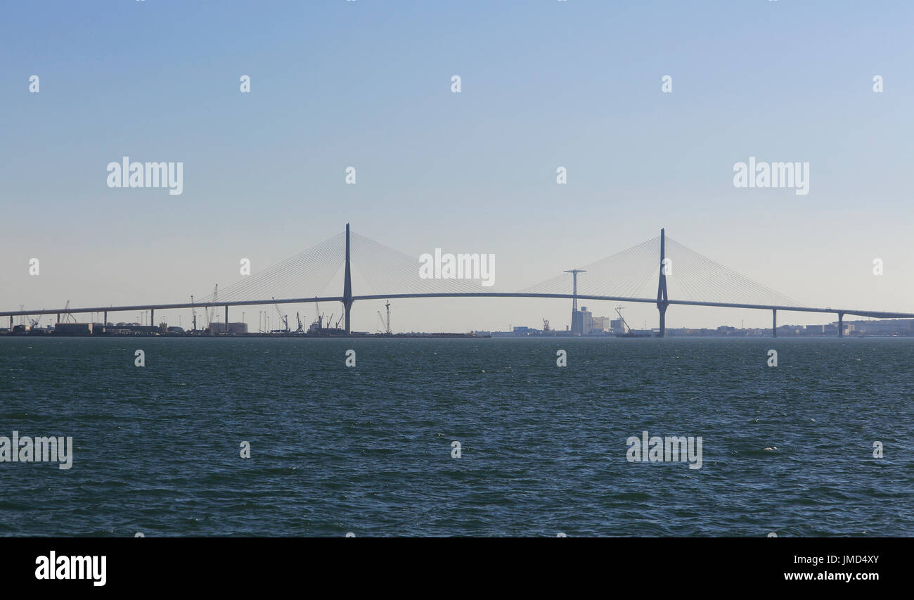 Constitution of 1812 Bridge, La Pepa Bridge, completed in 2015, Bay of ...