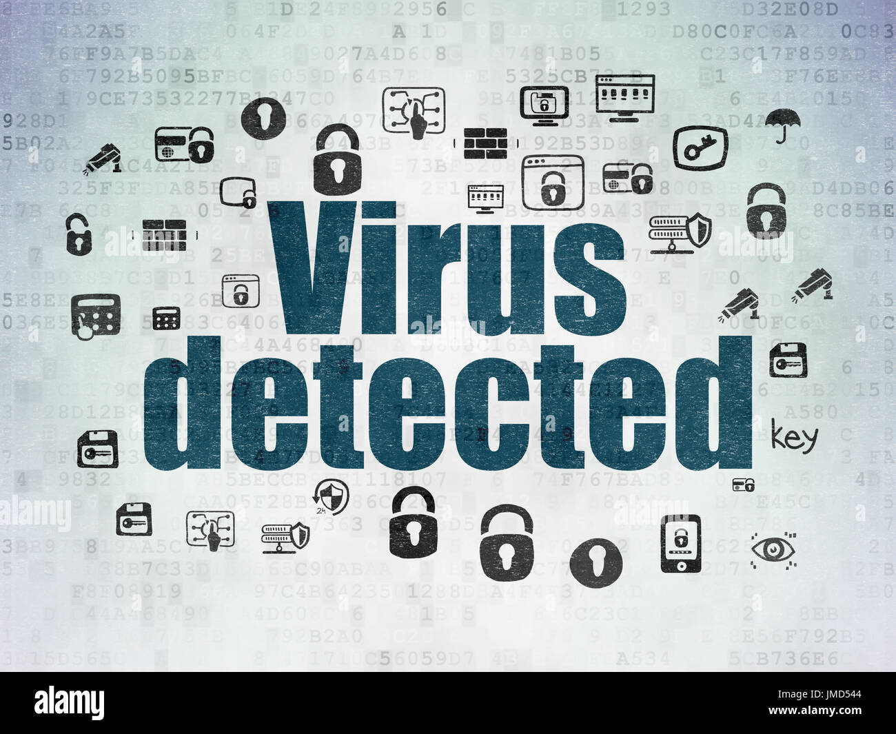 Privacy concept: Virus Detected on Digital Data Paper background Stock ... Privacy concept: Virus Detected on Digital Data Paper background Stock ...