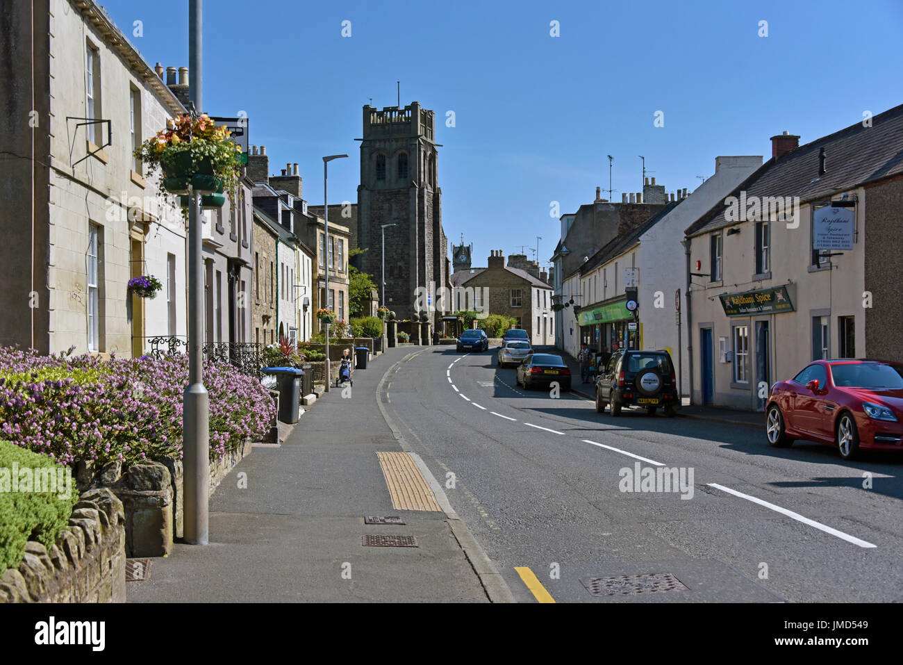 High Street, Coldstream. Scottish Borders, Berwickshire, Scotland ...