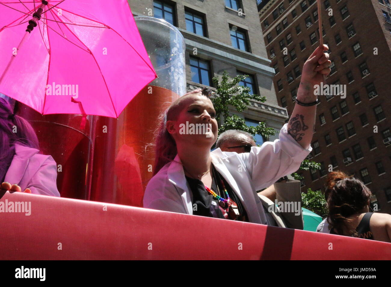 New York City Gay Pride 2017 march in New York City. Featuring: Kelly ...