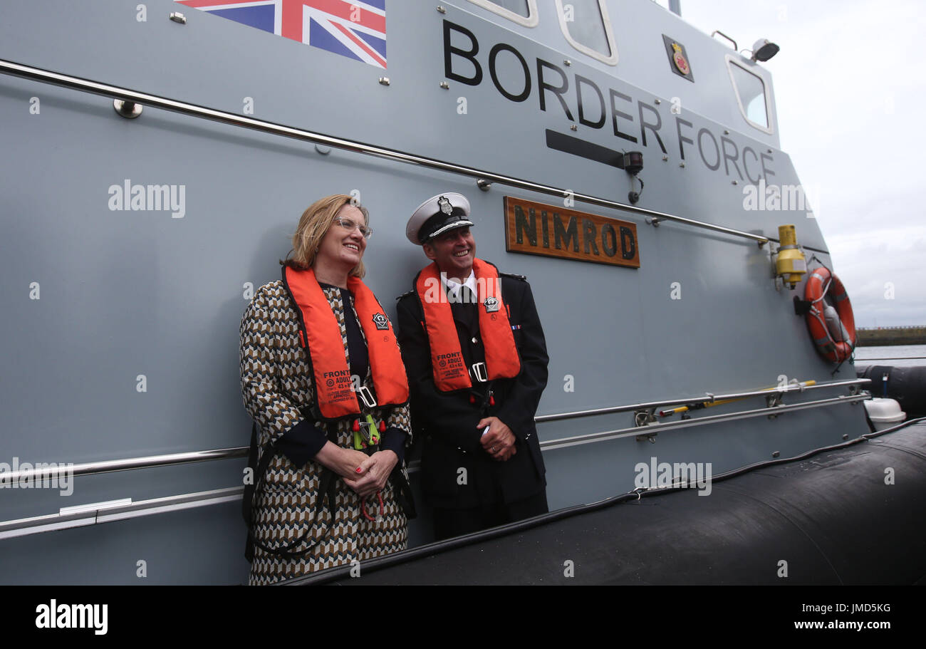 Head border force maritime gordon scarratt hi-res stock photography and ...