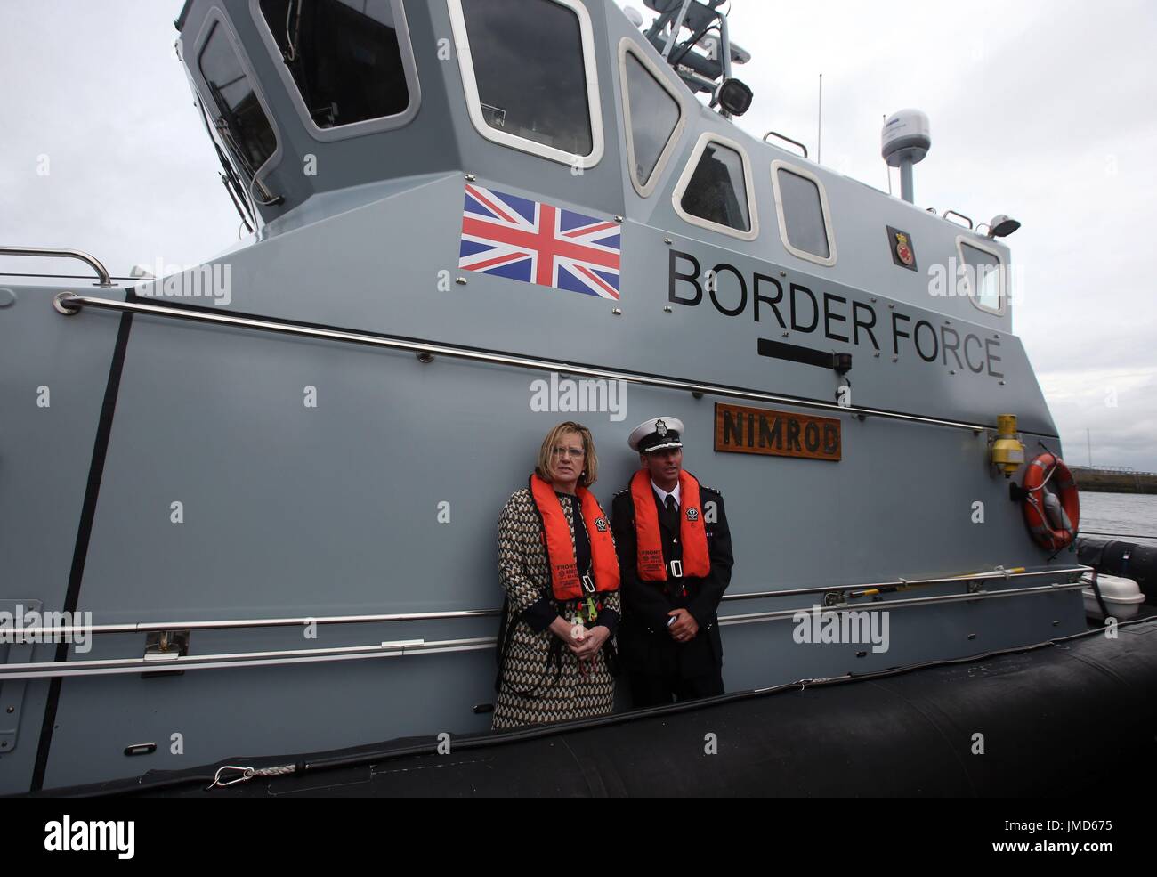 Uk border force nimrod hi-res stock photography and images - Alamy