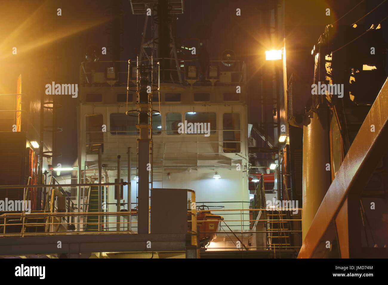 Big red ship hi-res stock photography and images - Alamy