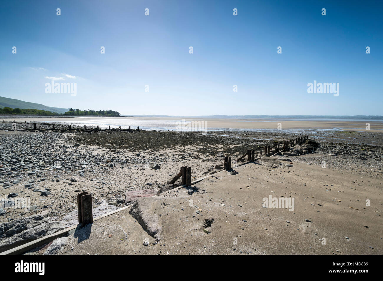 Llanfairfechan beach on the North Wales coast Stock Photo - Alamy