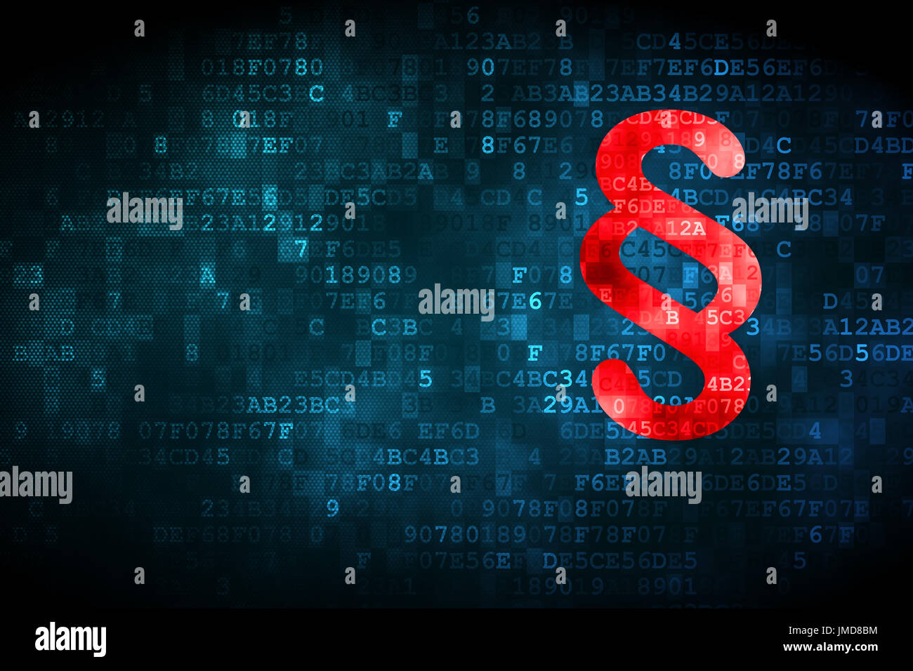 Law concept: Paragraph on digital background Stock Photo - Alamy