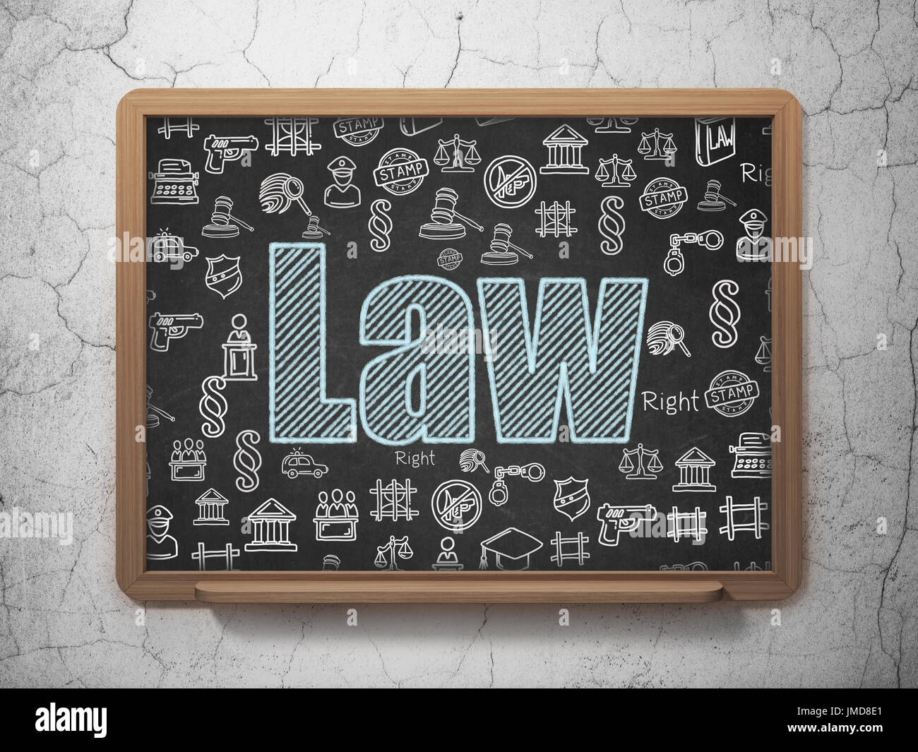 Law concept: Law on School board background Stock Photo - Alamy