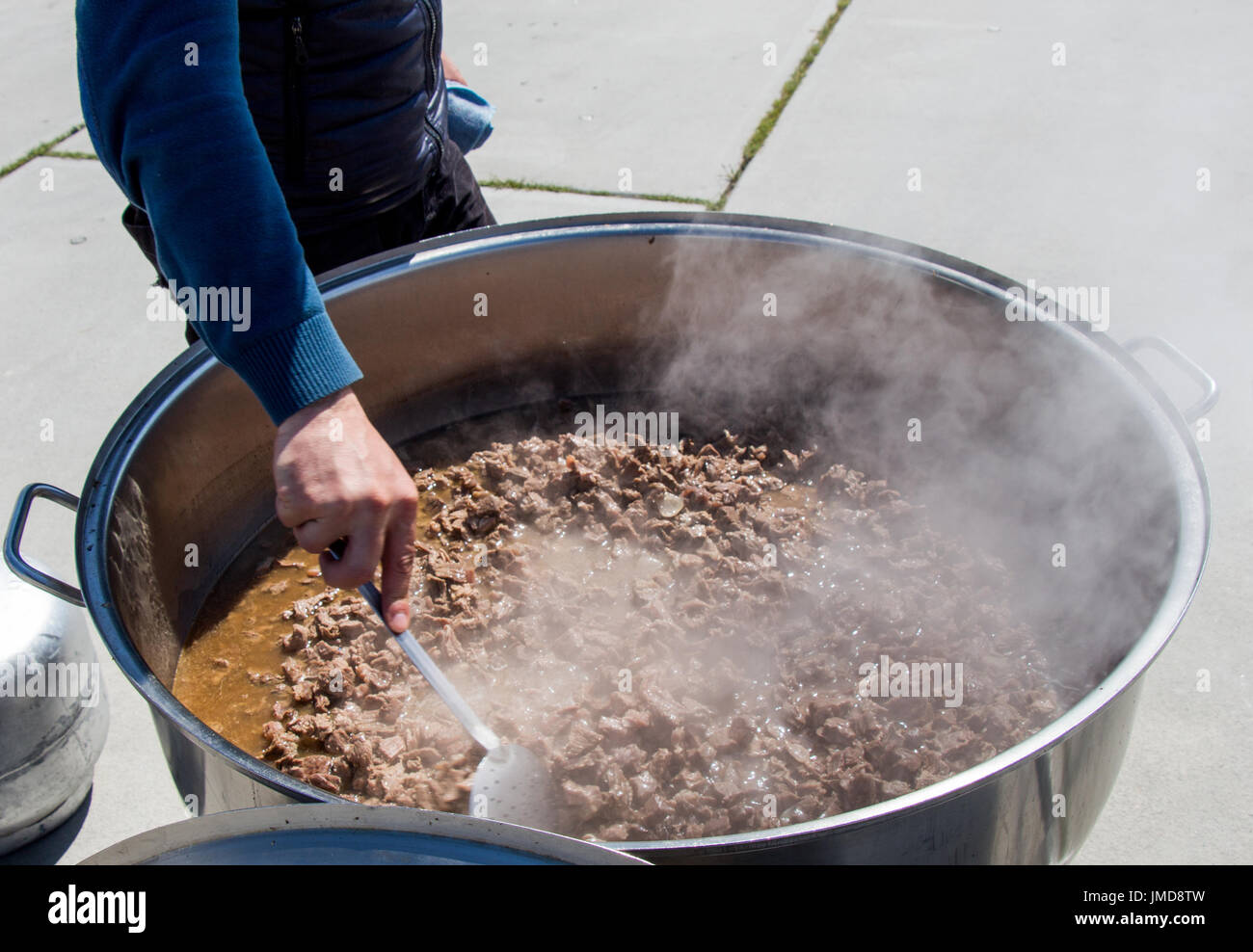 Meat dish made in traditional Turkish style Stock Photo - Alamy