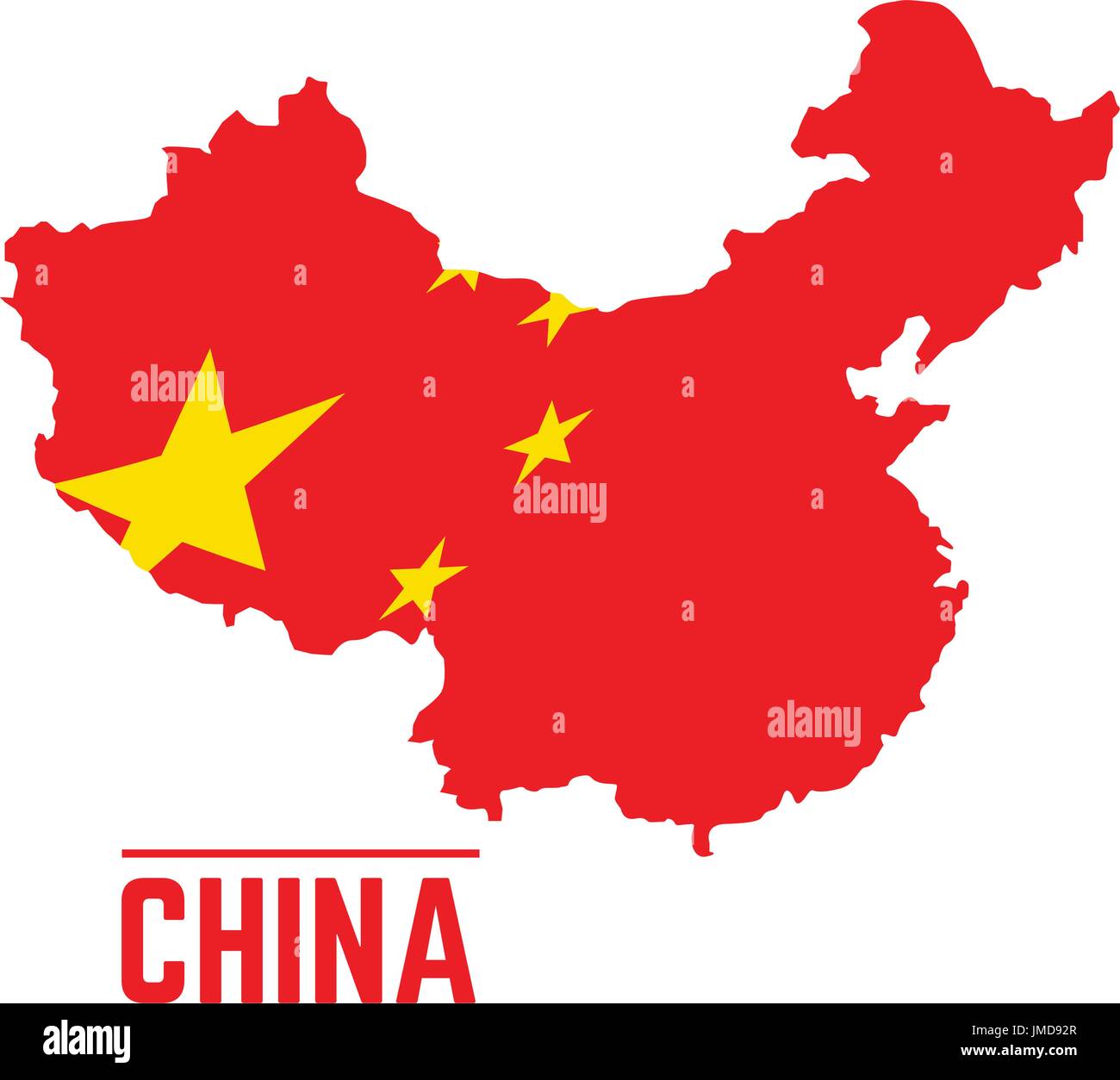 Education china flag Stock Vector Images - Alamy