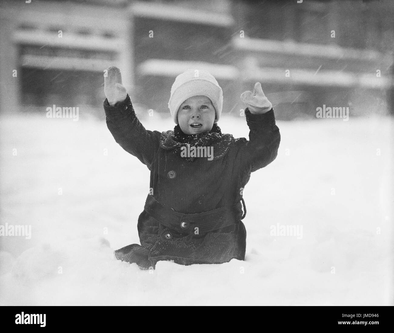 1920s snow child hi-res stock photography and images - Alamy