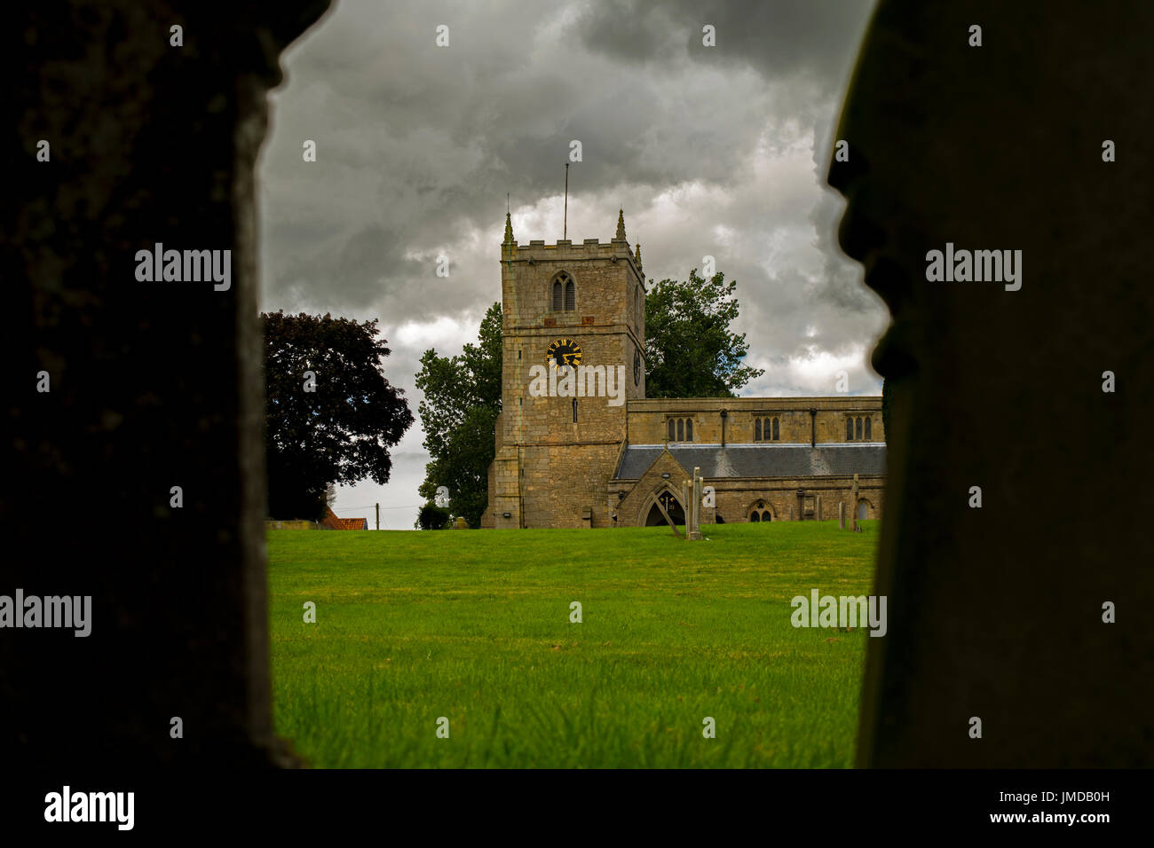 Old warsop church hi-res stock photography and images - Alamy