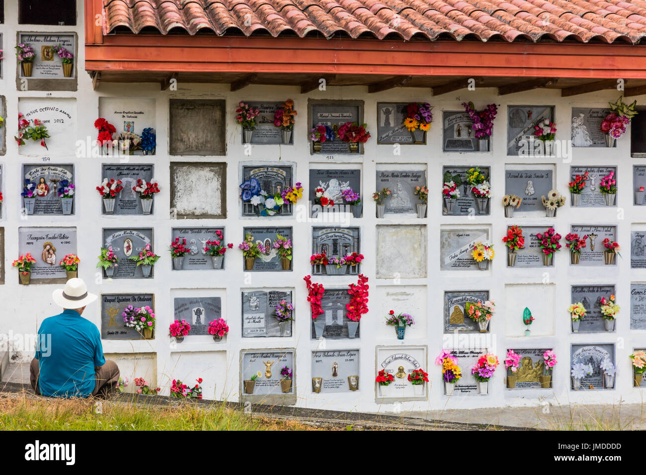Salamina , Colombia - February 20, 2017 : Salamina Caldas in Colombia ...